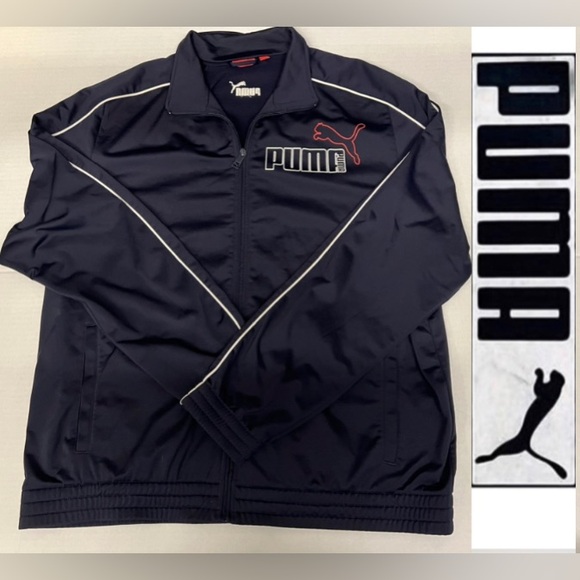 Puma | Jackets & Coats | Puma Full Zip Track Athletic Outerwear Jacket ...